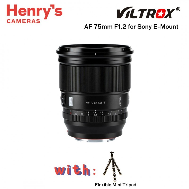 Viltrox AF 75mm F1.2 Pro APS-C Lens for Sony E-Mount